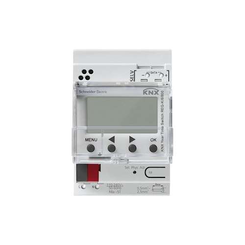 KNX horloge programmable annuelle|Schneider Electric-SCHMTN6606-0008