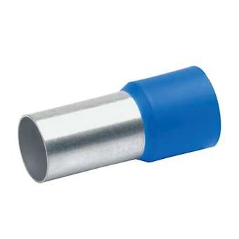 Embout de câblage isolé bleu 50mm² - longueur 25mm -selon DIN