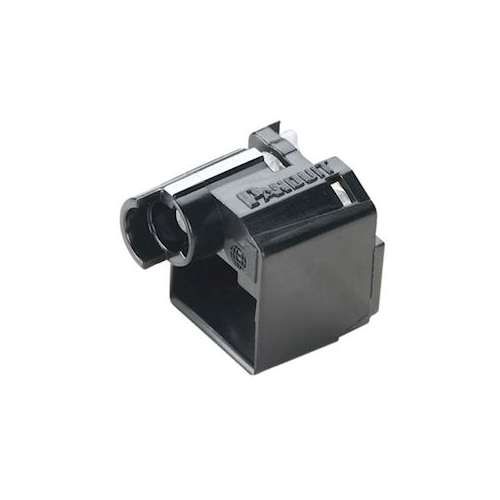 Recessed Lock-in Device, 10 Devices (Bla|Panduit Composants