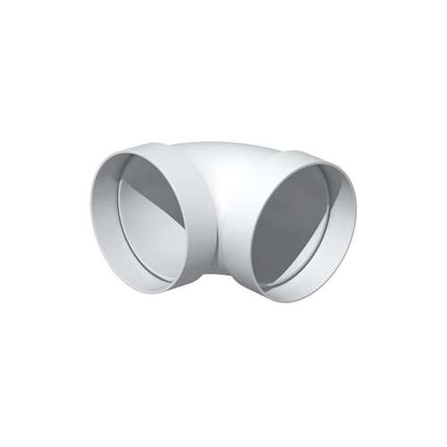 Coude 90DEG circulaire PVC rigide, D 100 mm, gamme TUBPLA|S&P France