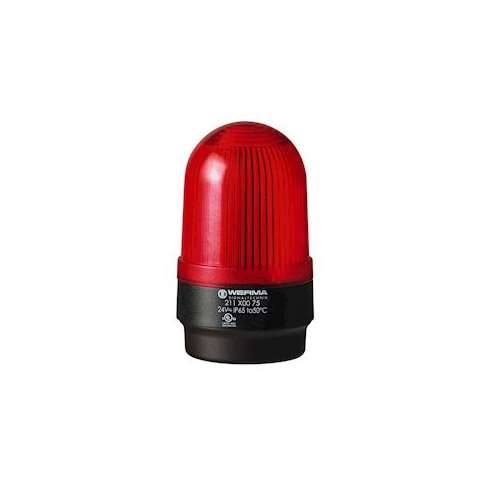 Feu fixe - Série 211 - 24VAC/DC - Rouge - Montage au sol|-WRM21110075