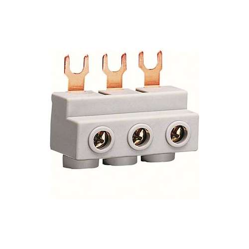 Borne de raccordement pour disjoncteur moteur 3P 63A fourche