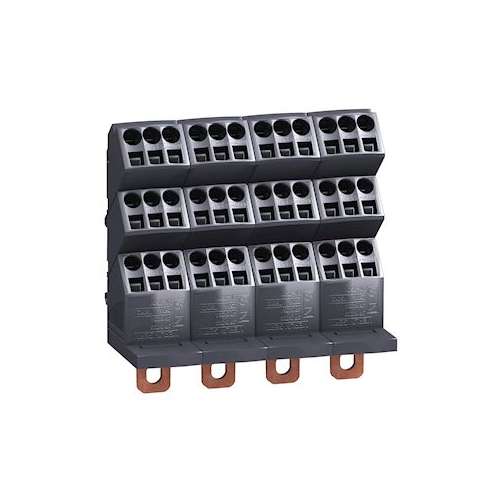 Linergy DP - Répartiteur NSX 4P - 250A Icc 150kA - connect 4x(6x10mm²