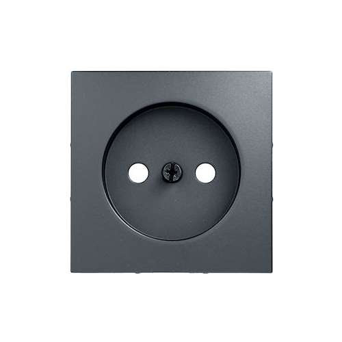 Kallysta enjoliveur pour prise 2P coloris Carbone|Hager-HAGWK733C