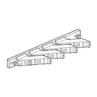 Support isolant - 1 barre par pôle jusqu'à 800 A - montage direct