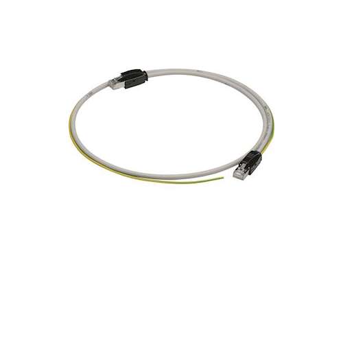Câble Modbus 1 m RJ45-RJ45 avec liaison terre|Hager-HAGHTG471H