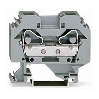 Borne de passage 2C / 16 mm² / CLML / Gris|Wago contact-WAG283-101