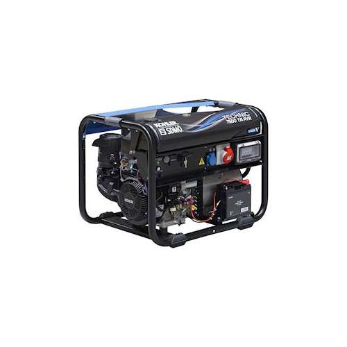 Groupe electrogene chantier moteur essence kohler ohv ch440e triphase