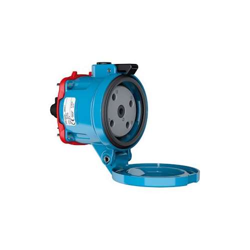 DECONTACTOR DS6 Socle Métal bleu Size.4 IP66/67 3P+T 90A 440V AC